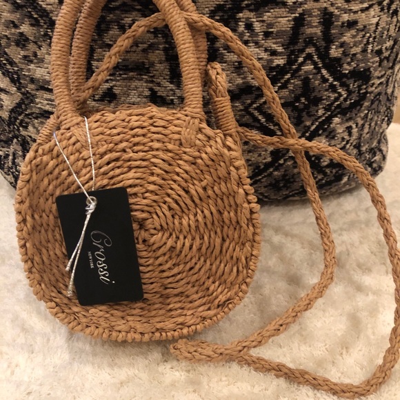 Crossi New York | Bags | Woven Crossbody Bag | Poshmark